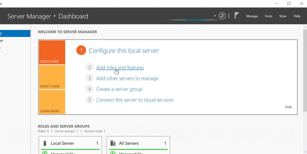 Activer IIS sur Windows Server - LOGICMIND